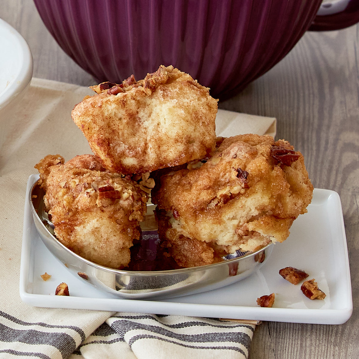 Cinnamon Pull Apart Bread – The Invisible Chef