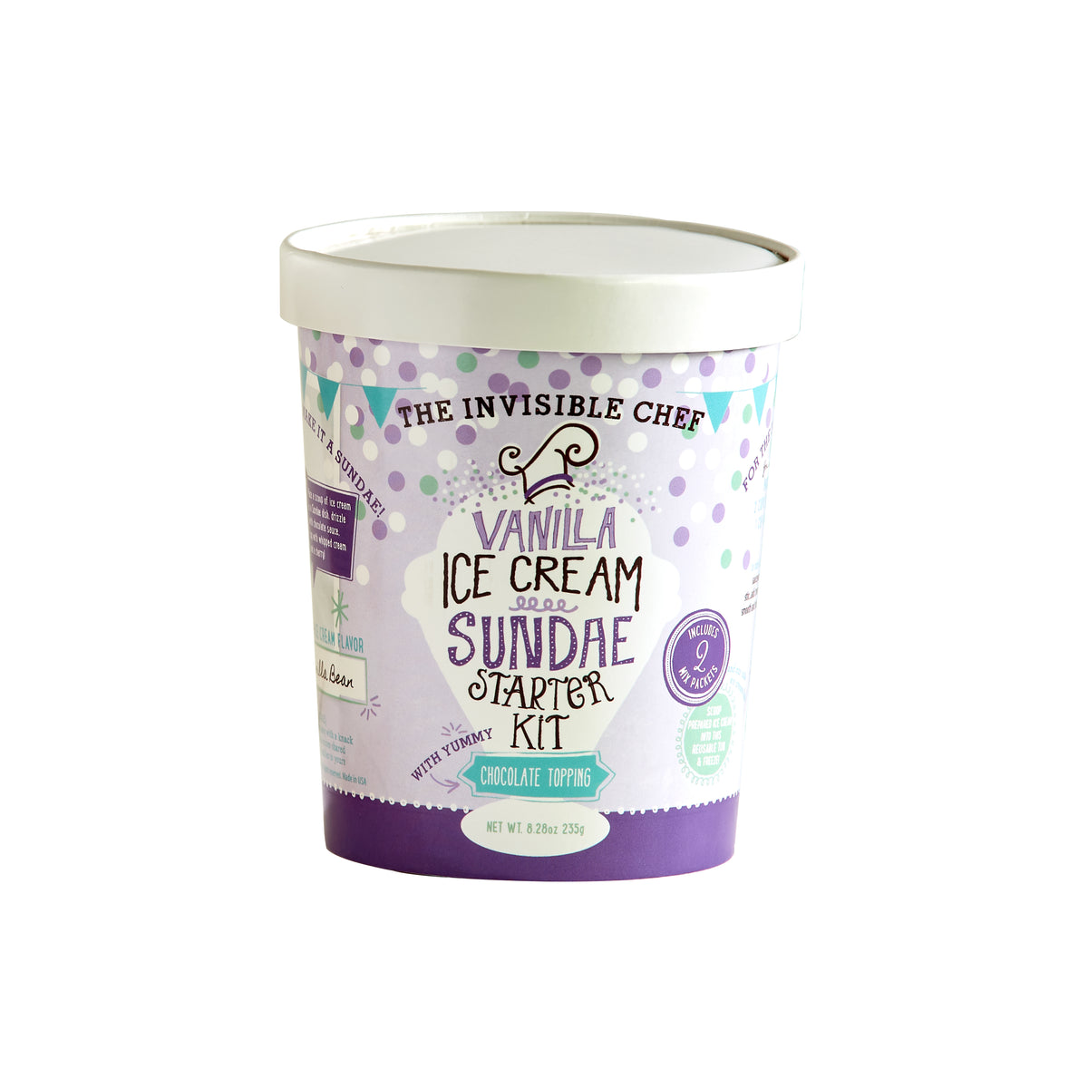 Vanilla Ice Cream Sundae Starter Kit | The Invisible Chef