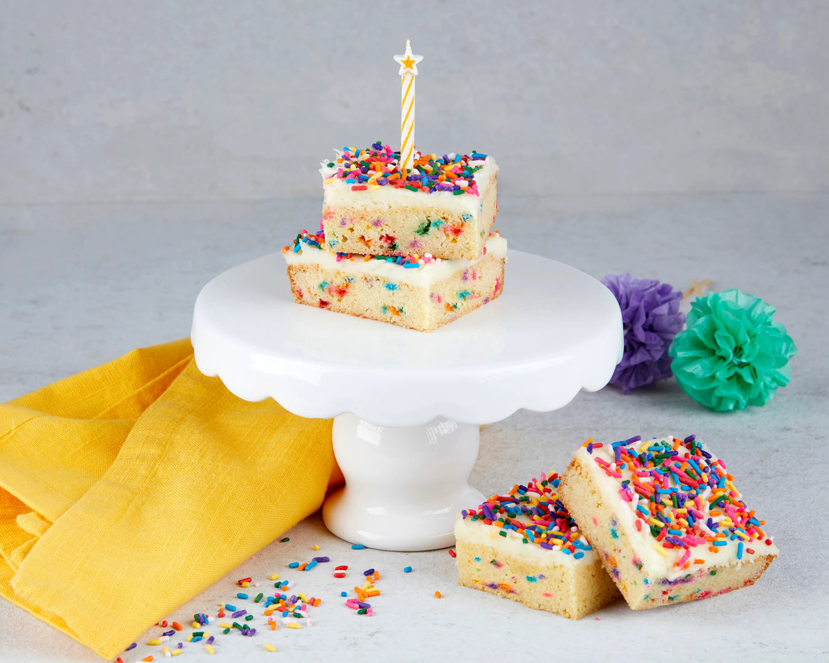 Spring Cookie Kit, Rainbow Sprinkle Cookie Bar by The Invisible Chef